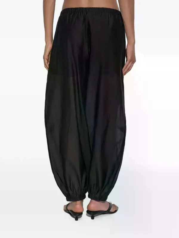 BY MALENE BIRGER Lumas Wide Leg Trousers - Black