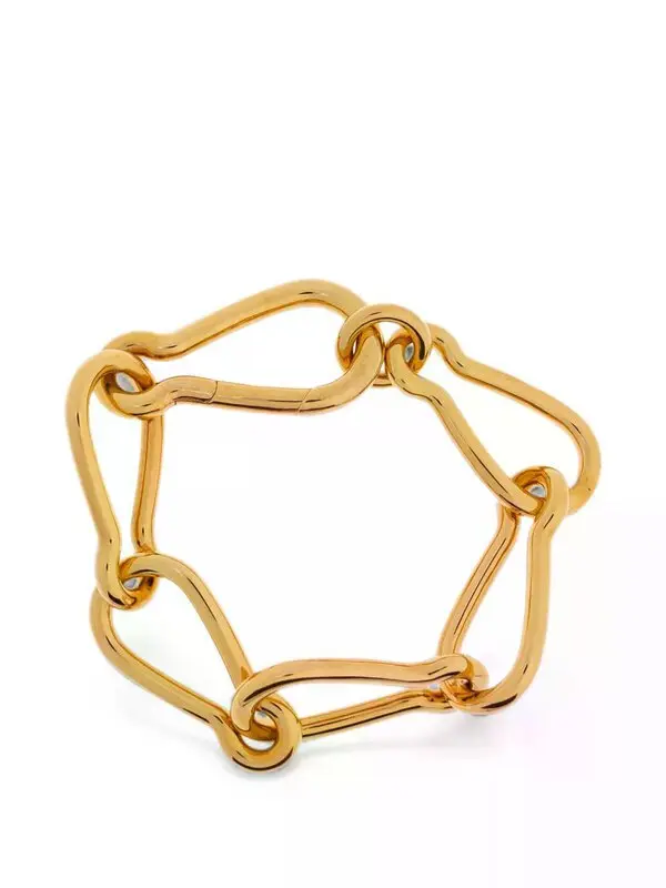 Marni Carabiner Link Chain Bracelet - Gold