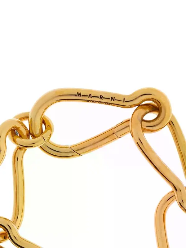 Marni Carabiner Link Chain Bracelet