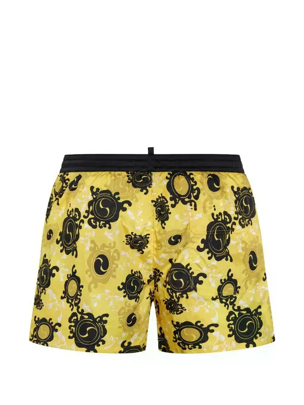 Dsquared2 Graphic Print Swim Shorts