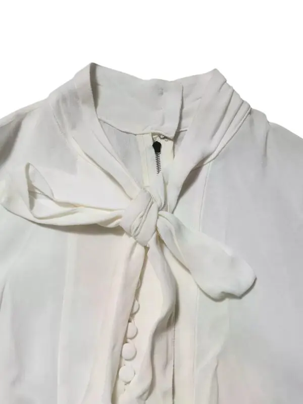 Dolce & Gabbana Puffed Sleeve Blouse