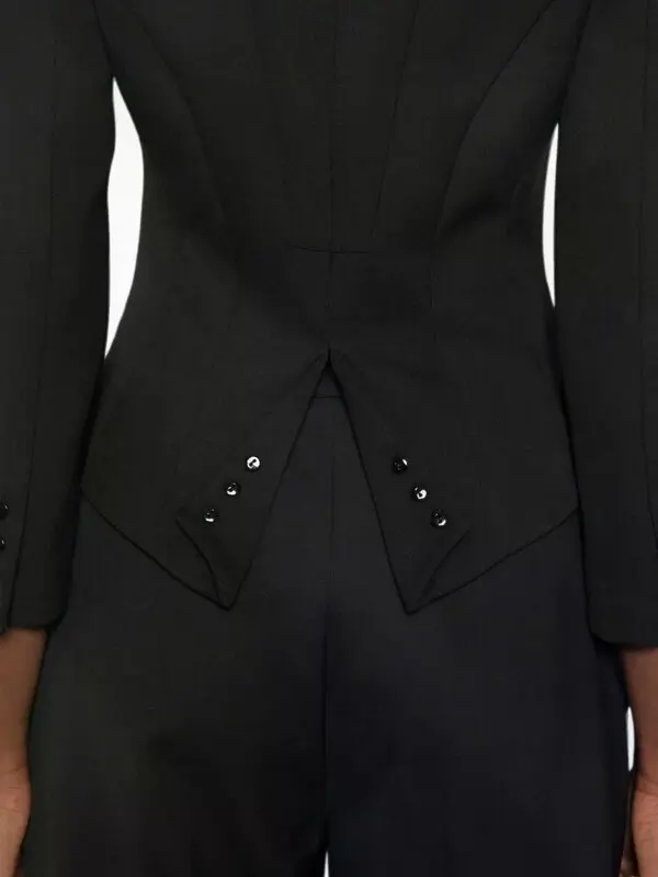 Elisabetta Franchi Double-button Peaked-lapel Blazer