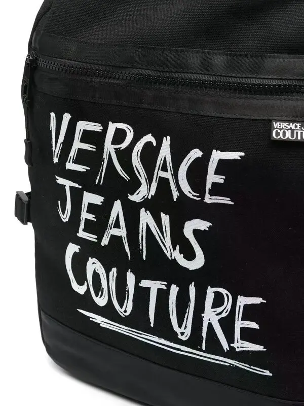 Versace Graffiti Logo Backpack