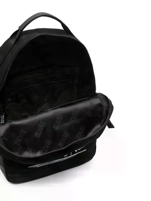 Versace Graffiti Logo Backpack