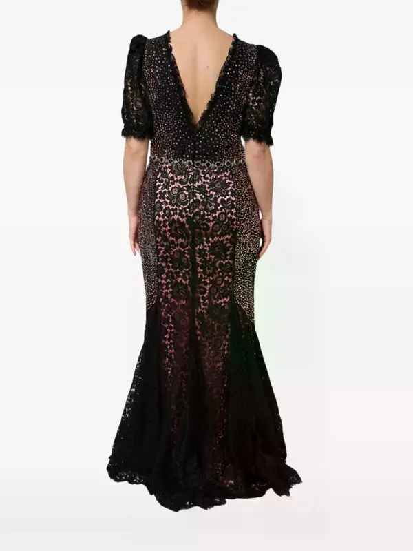 Dolce & Gabbana Crystal-embellished Lace Gown
