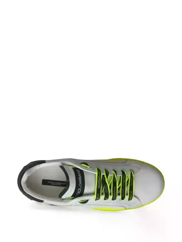 Dolce & Gabbana Portofino Leather Sneakers