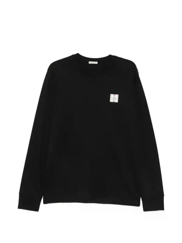 Moncler Logo-patch Long-sleeve Top