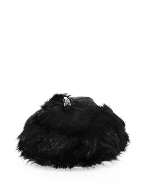 Dsquared2 Ski Baseball Cap With Faux Fur Trim
