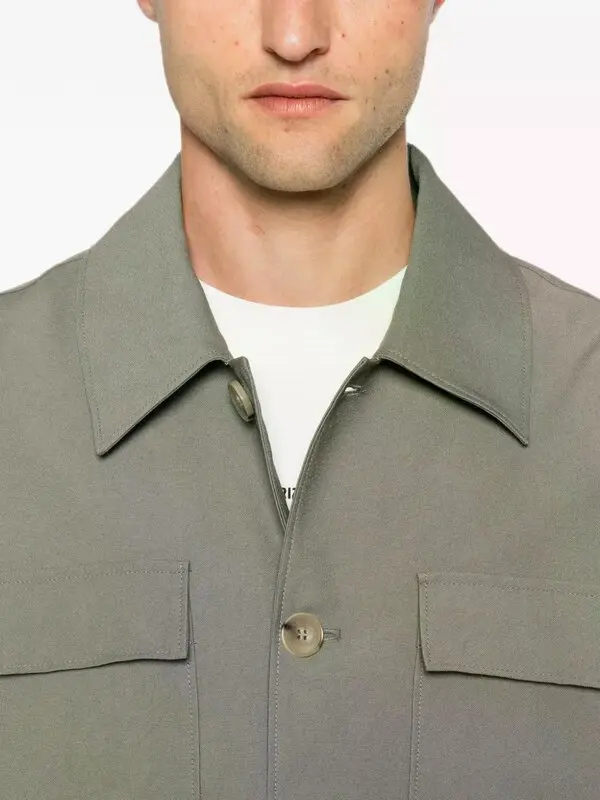 Patrizia Pepe Chest-pocket Button-up Jacket