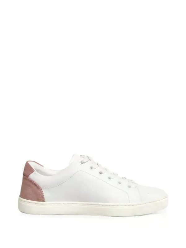 Dolce & Gabbana Leather Logo Patch Sneakers