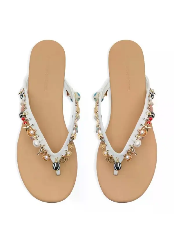 Christopher Esber Memento Charm Flip-flops