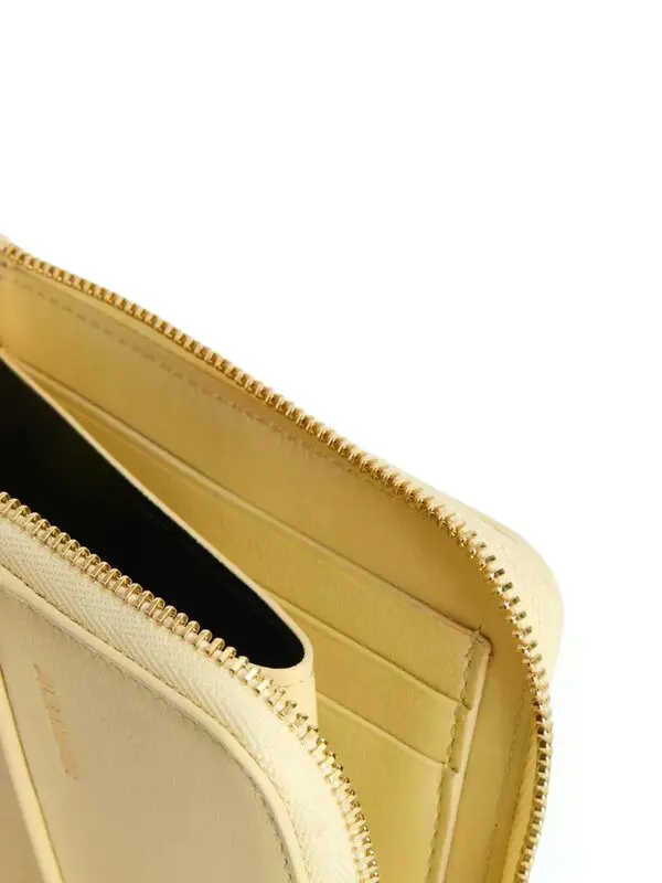 JIL SANDER Linea Card Holder - Yellow