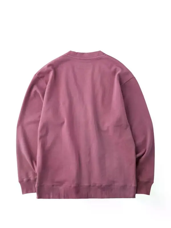 UNIVERSAL OVERALL Logo Patch V-neck Cardigan