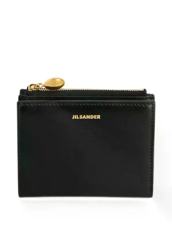 JIL SANDER Goji Wallet Mini - Black