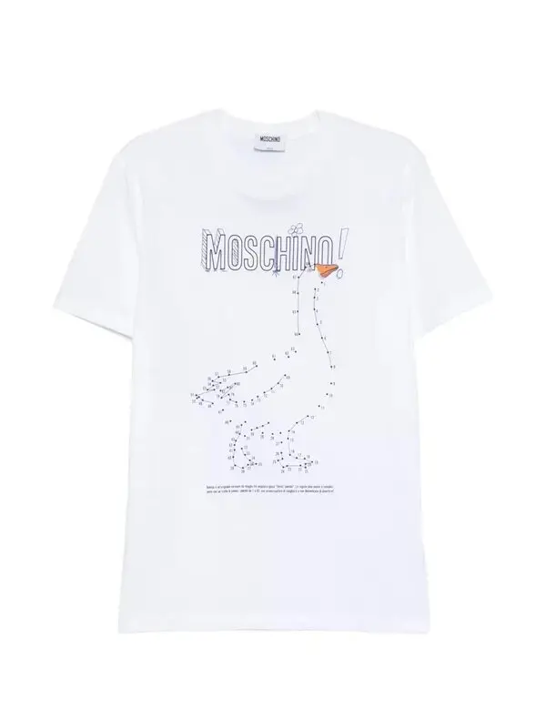 Moschino Logo-print Cotton T-shirt