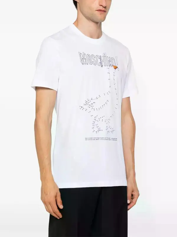 Moschino Logo-print Cotton T-shirt