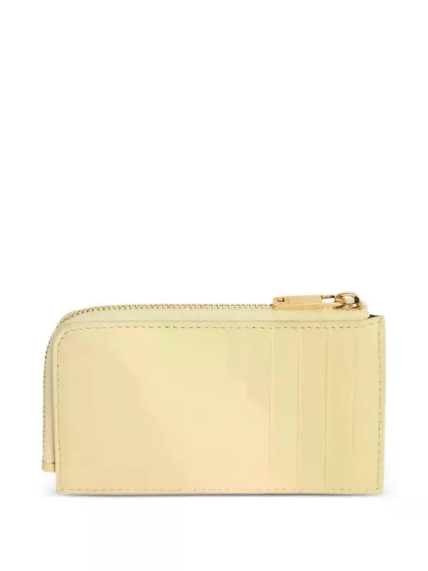 JIL SANDER Linea Coin Purse Small - Yellow