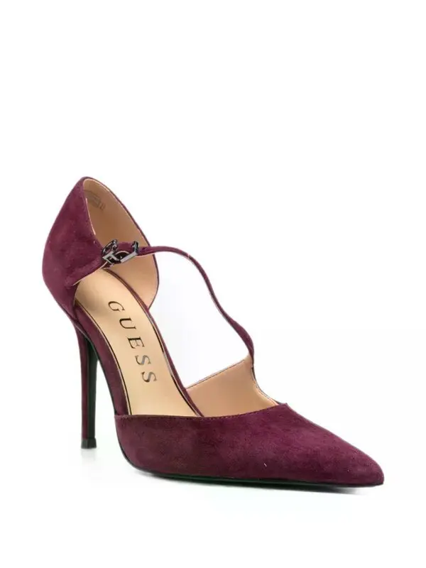 Guess Pointed-toe T-bar Pumps