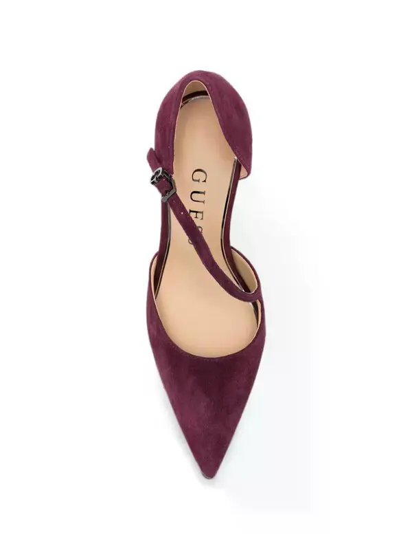 Guess Pointed-toe T-bar Pumps