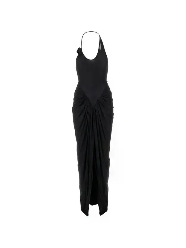 MAYGEL CORONEL Halterneck Maxi Dress