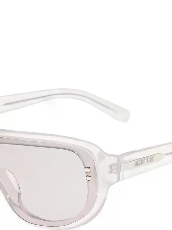 Jacquemus Geometric Frame Sunglasses