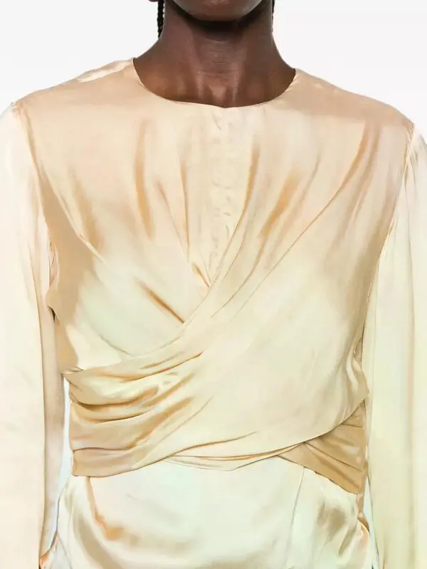 Isabel Marant Étoile Neame Crossover Detail Blouse - Neutrals