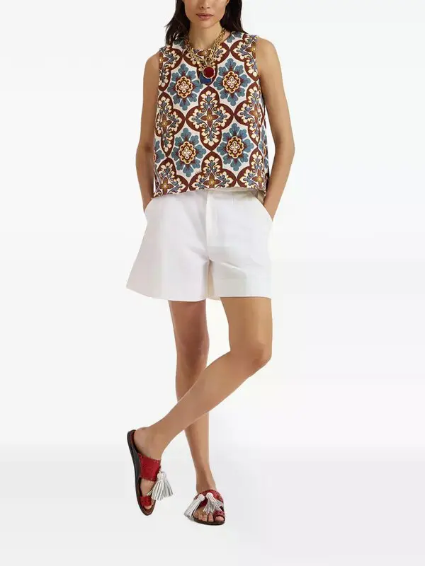 La DoubleJ La Scala Top In Rustic Cotton - Neutrals