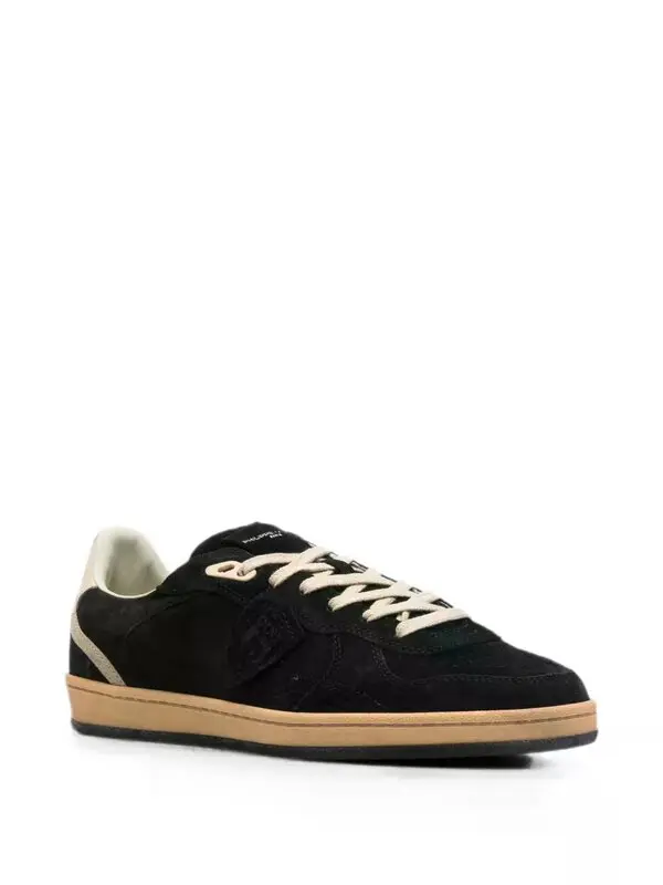 Philippe Model Panelled Logo-patch Sneakers