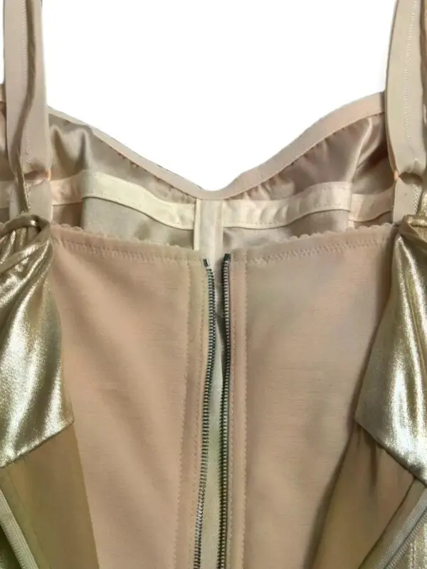 Dolce & Gabbana Crystal-embellished Metallic Maxi Dress