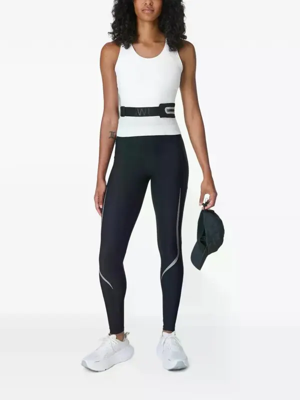 Sweaty Betty Ribbed Knit Racerback Tank Top - White
