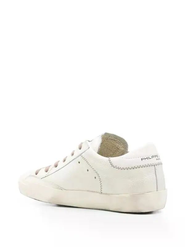 Philippe Model Prsx Low Panelled Sneakers - White