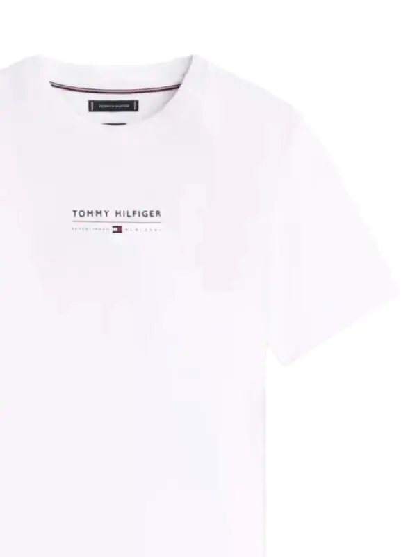 Tommy Hilfiger Logo-print Crew-neck T-shirt