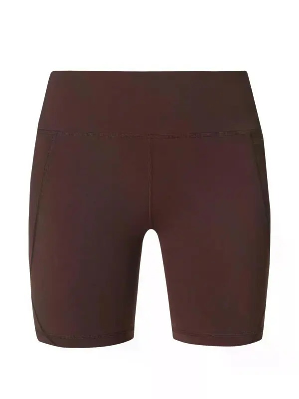 Sweaty Betty Power 6 High-waisted Shorts - Brown