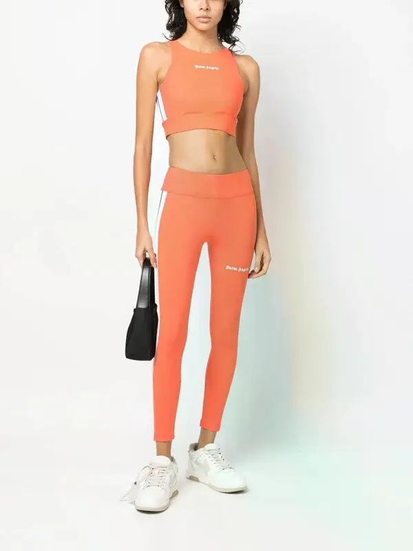 Palm Angels Logo-print Leggings