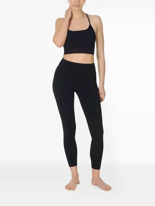Sweaty Betty Ultimate Studio Ribbed-panel Side-pocket Leggings