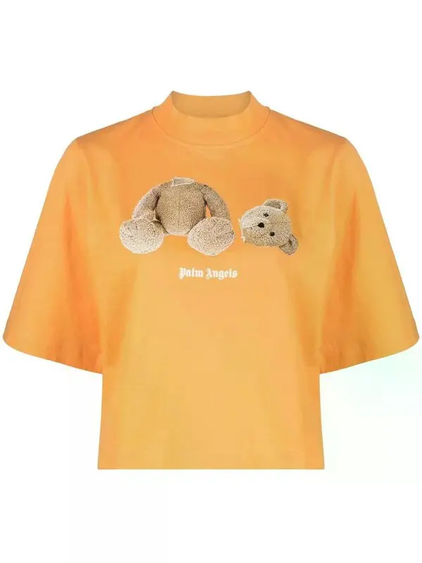 Palm Angels Teddy Bear Print T-shirt