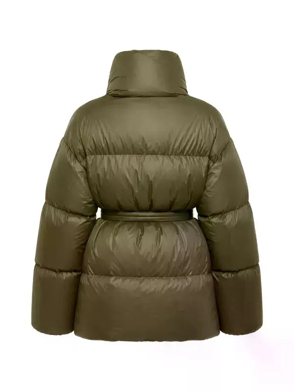 Bacon Dada Quilted Wrap Jacket - Green