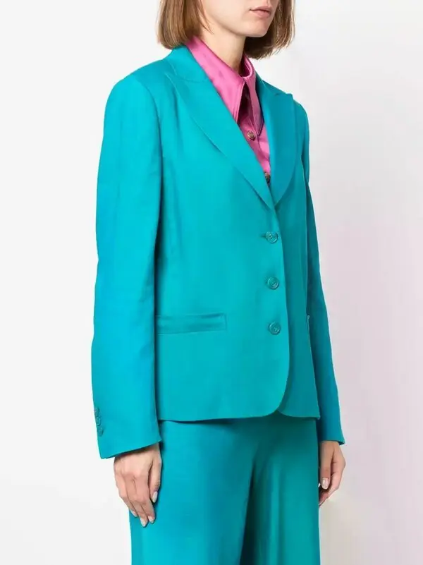 Alberta Ferretti Single-breasted Tailored Blazer