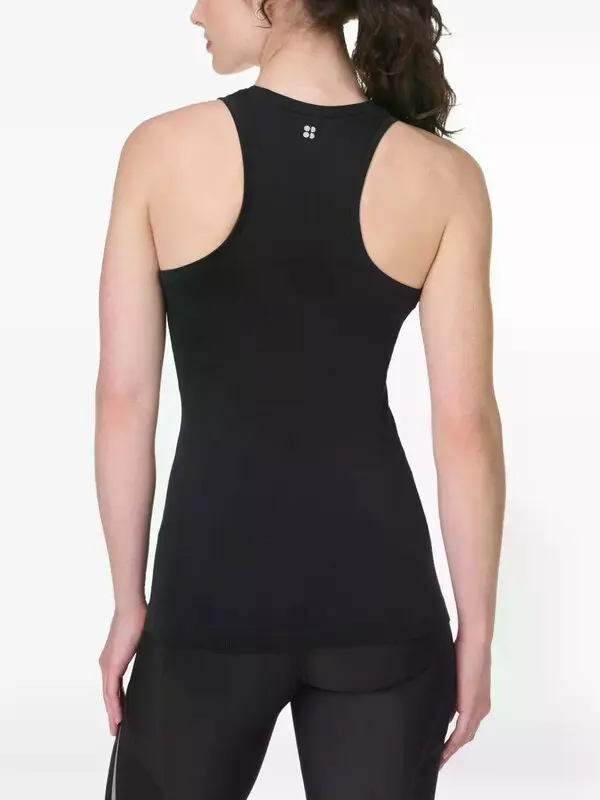 Sweaty Betty Racerback Top With Ribbed Texture
