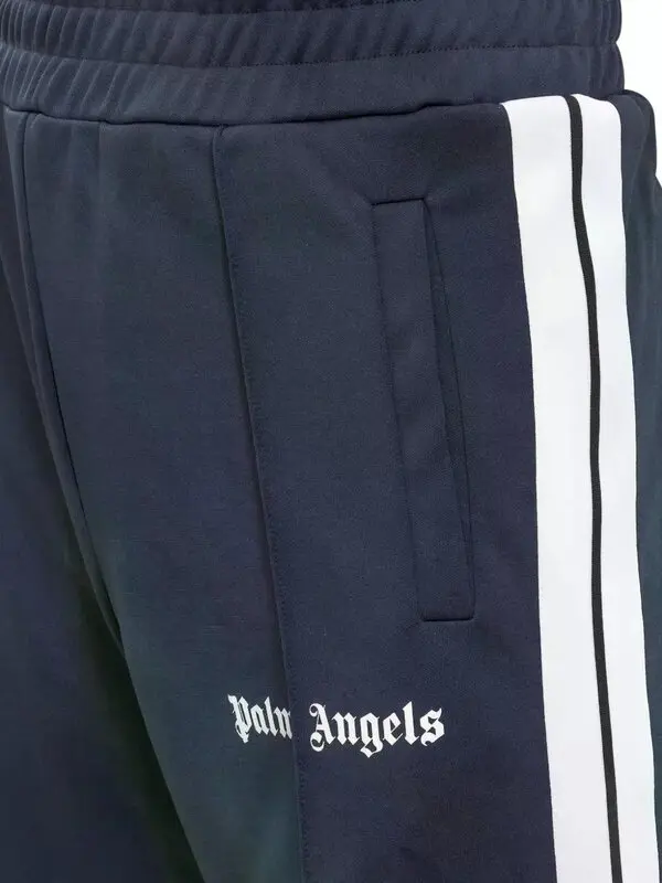 Palm Angels Logo-detail Side-stripe Track Pants