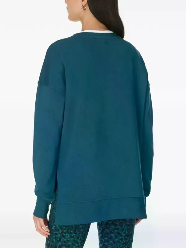 Sweaty Betty Deep Crew Neck Sweatshirt With Thumb Slots