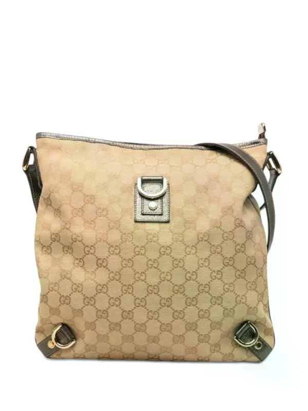 Gucci Abbey D Ring Crossbody Bag In Gg Canvas