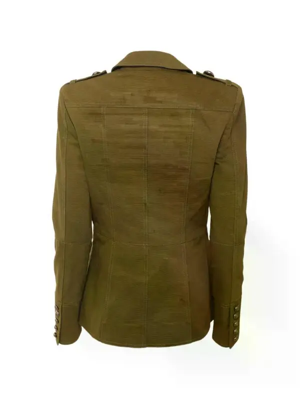 Balmain Buttoned Twill Jacket