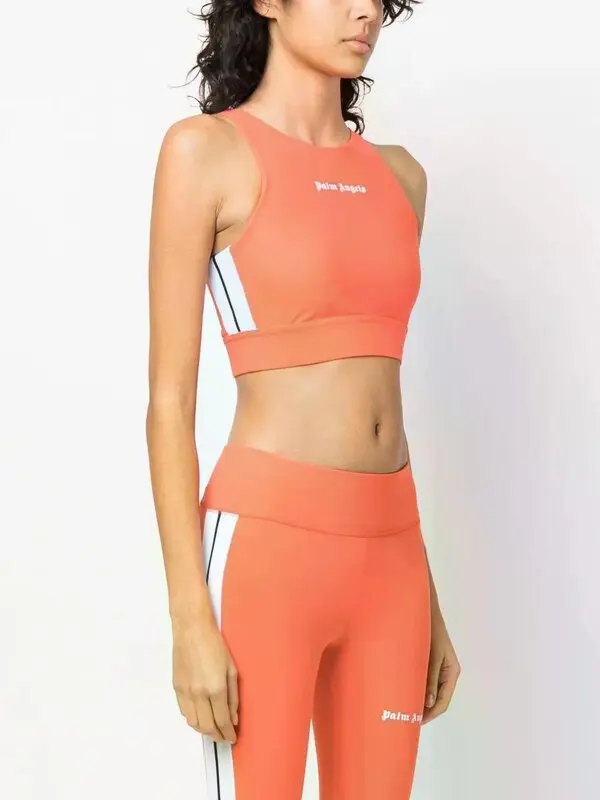 Palm Angels Cropped Training Top