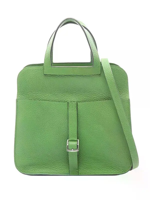 Hermès Halzan 25 Satchel - Green