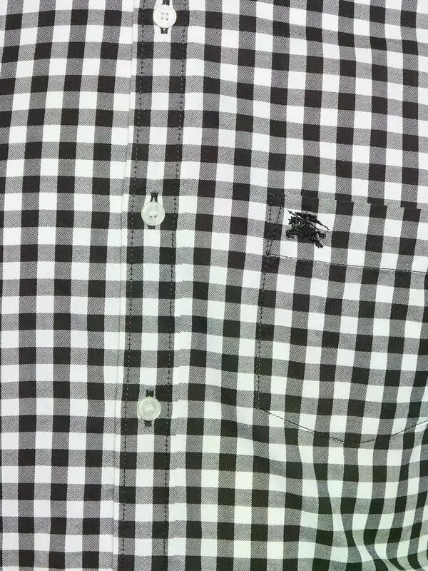 Burberry Gingham-checked Shirt