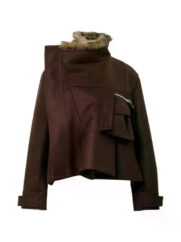 Sacai Melton Jacket