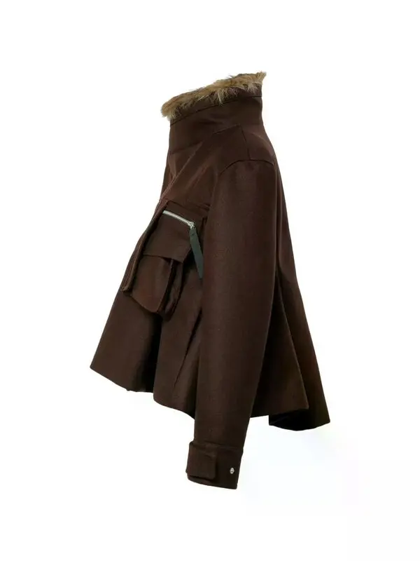 Sacai Melton Jacket