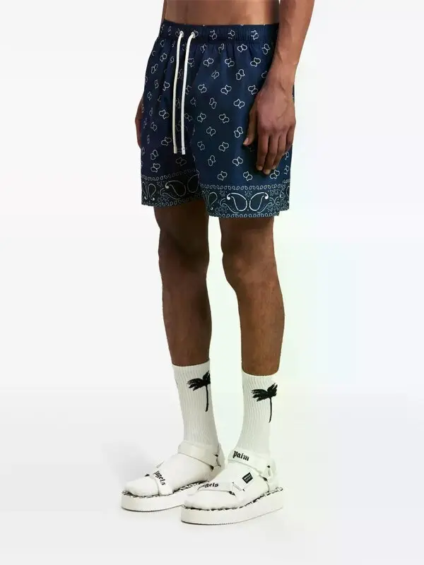Palm Angels Paisley Print Swim Shorts