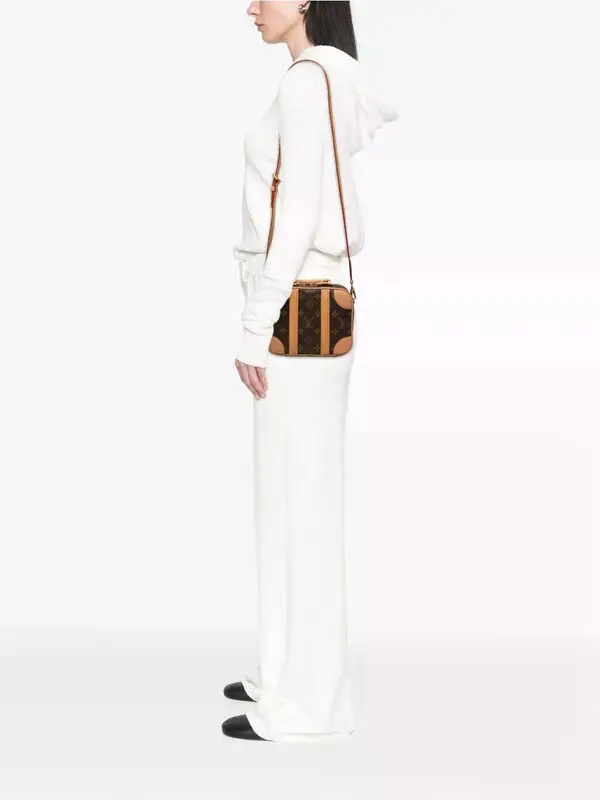 LOUIS VUITTON 2019 Monogram Valisette Bb Satchel - Brown